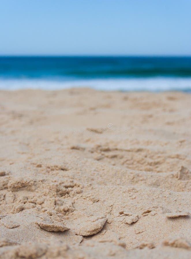 Closeup of Sand at the Beach on a Sunny Summers Day Stock Photo - Image ...