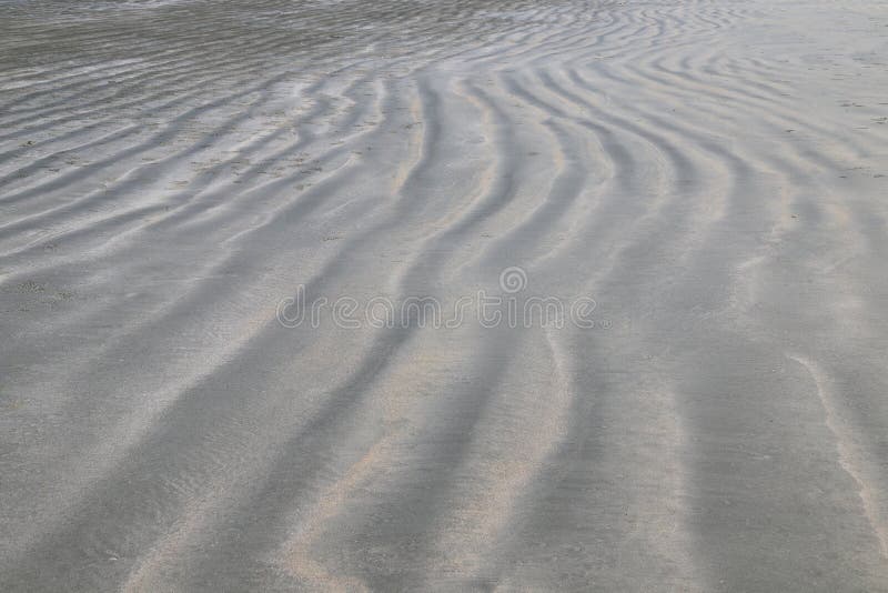 Closeup of Sand Pattern of a Beach Stock Photo - Image of beautiful ...