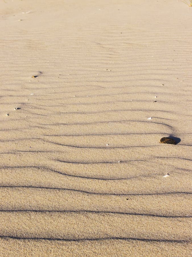 Closeup of Sand Pattern of a Beach in the Summer Stock Image - Image of ...