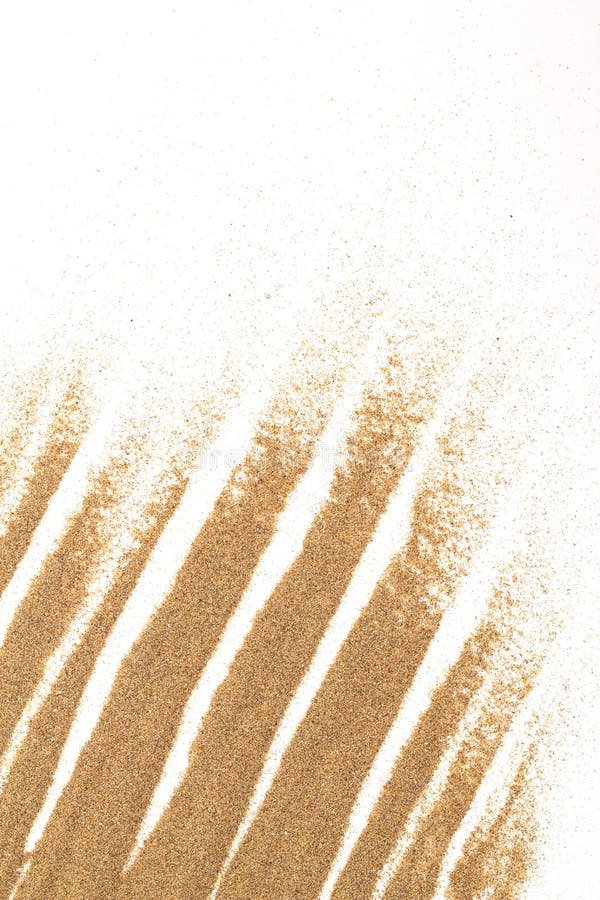 Sand on a white background stock image. Image of copy - 31175955