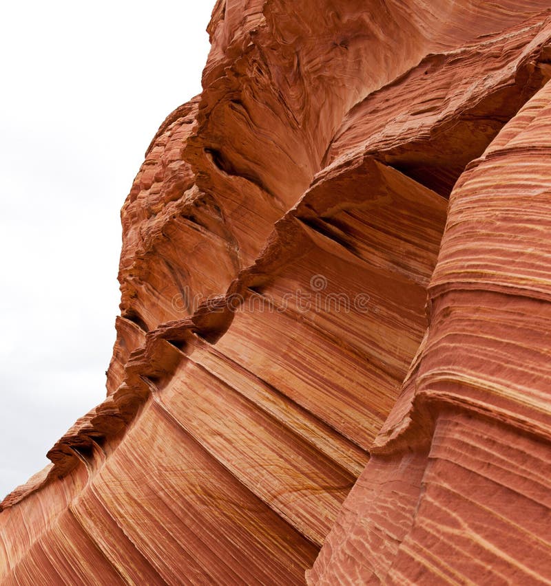 Closeup of Sandstone Ridges Stock Image - Image of park, magical: 22032157