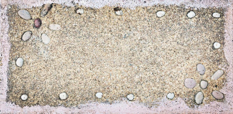 Closeup Of Sandy Stone Frame Stock Image - Image of closeup, frame ...