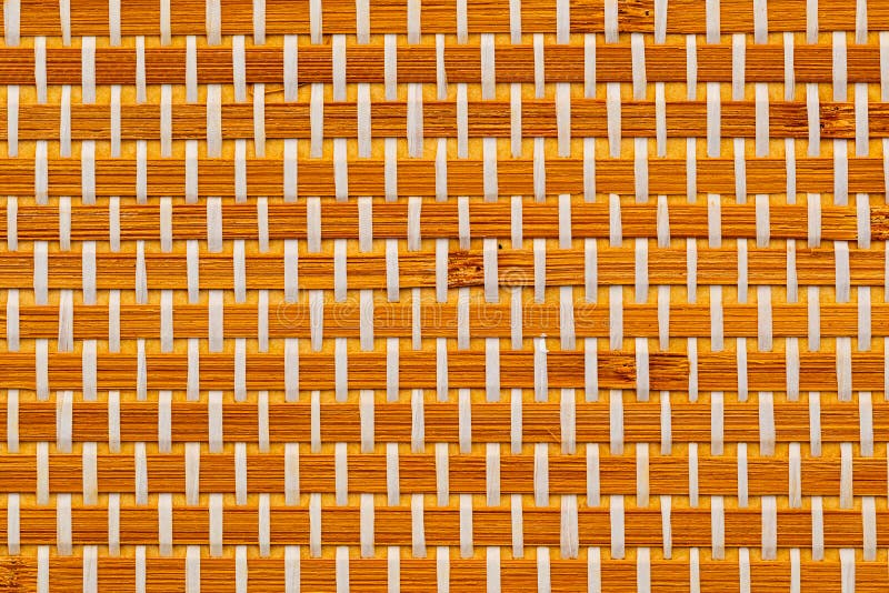 Closeup of Seamless Beautiful Empty Brown Woven Mat Pattern Wallpaper ...