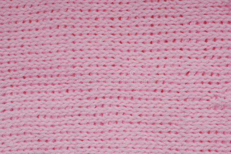 Closeup of Seamless Pink Knitted Crochet Scarf Texture Stock Photo ...