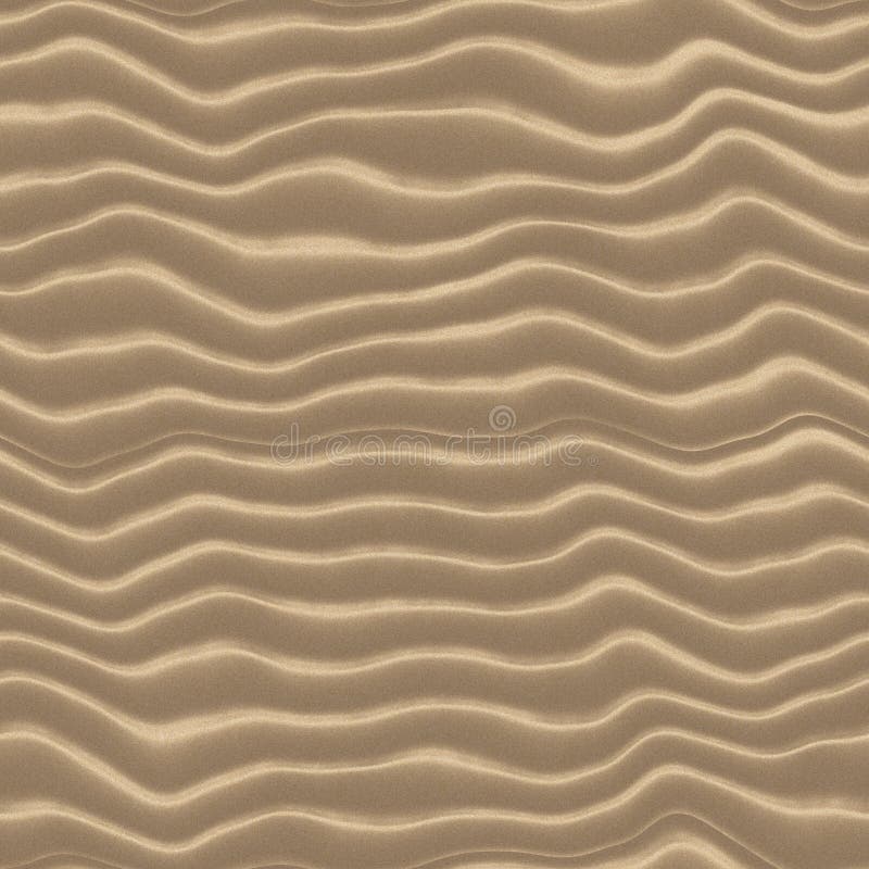 Closeup Seamless Texture of Sand. Repeatable Pattern Stock Illustration ...