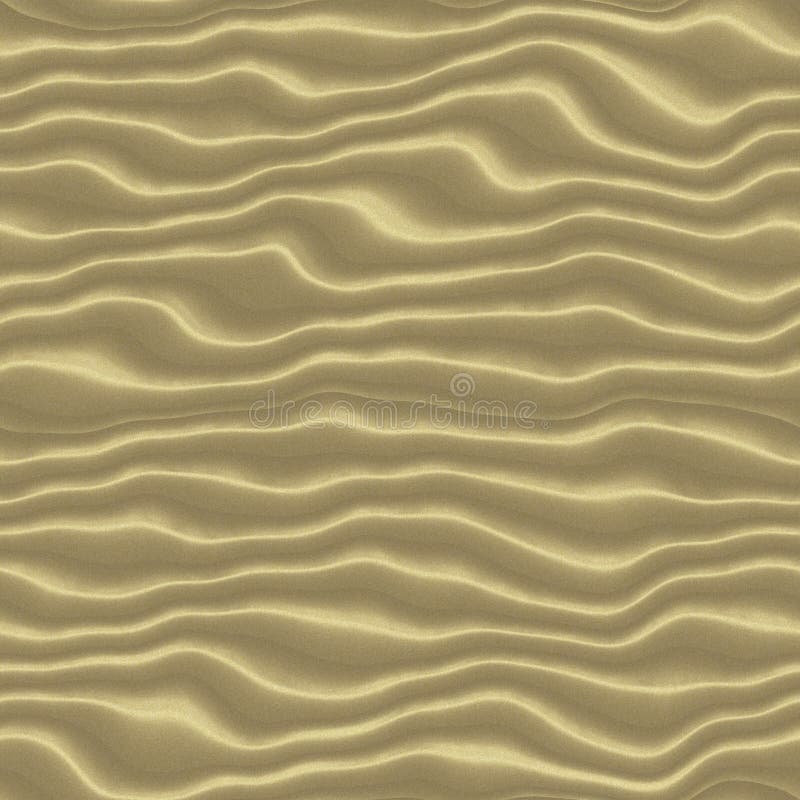 Closeup Seamless Texture of Sand. Repeatable Pattern Stock Illustration ...