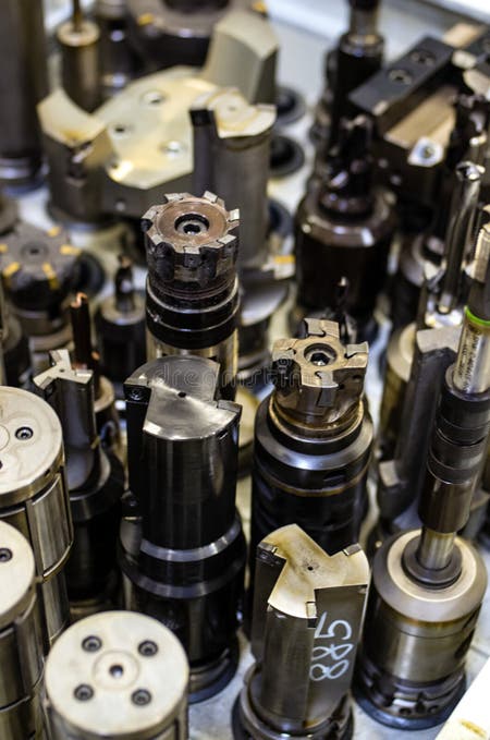 Milling (Machining) Tools stock photo. Image of construction - 126408440
