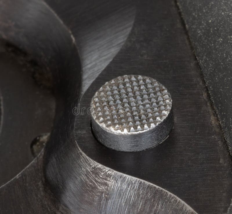 Closeup of a Semi-automatic Pistol Magazine Release Stock Photo - Image ...