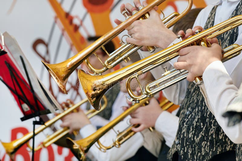 Several Trumpeters Stock Photos - Free & Royalty-Free Stock Photos from ...
