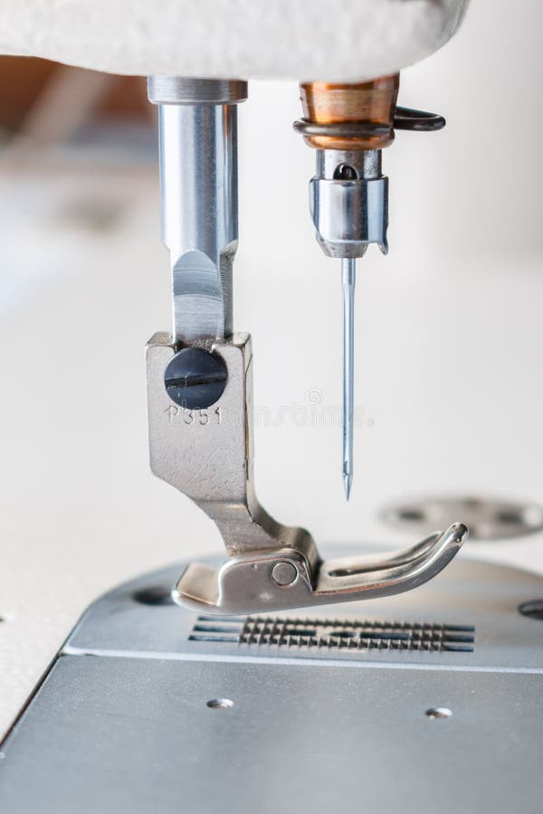 Closeup of sewing machine stock photo. Image of equipment - 40837708
