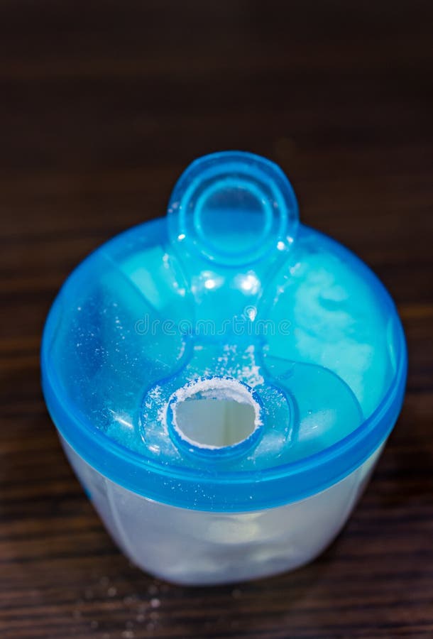 Closeup Shot of a Baby Powder Milk Container Stock Photo - Image of ...