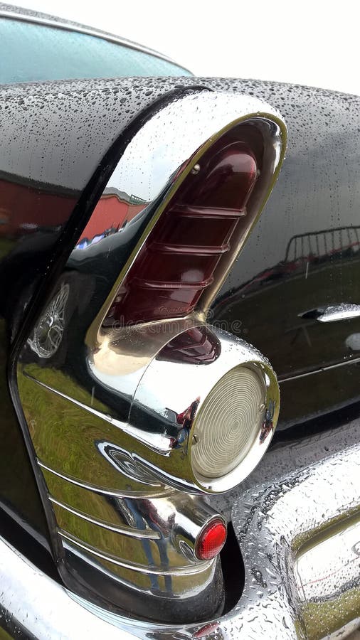 Closeup Shot of the Back Part of a Black Vehicle Stock Photo - Image of ...