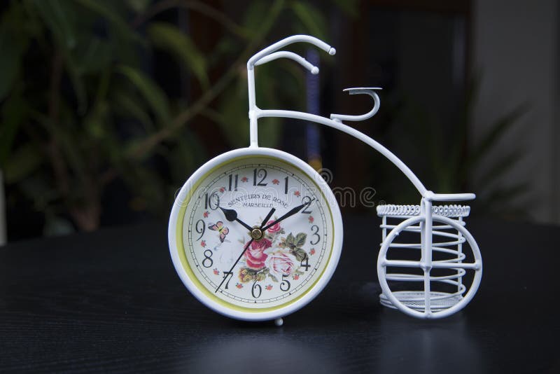 Bicycle clock stock photo. Image of decor, hanging, style - 50967006