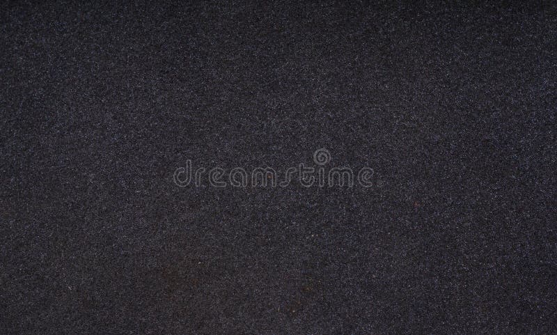 Closeup Shot of Black Foam Rubber. Thin Sheet of Black Foam Rubber ...