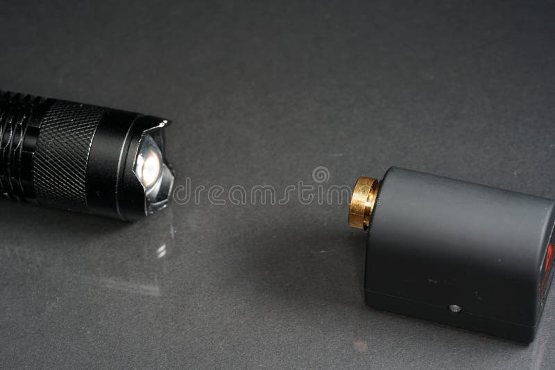 Closeup Shot of the Black Laser Stock Photo - Image of power, effect ...