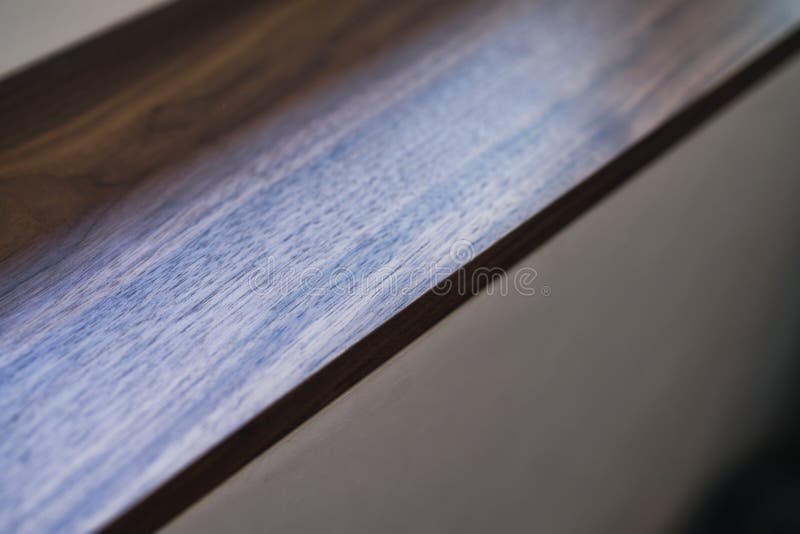 Closeup Shot of Black Walnut Window Sill Stock Photo - Image of room ...