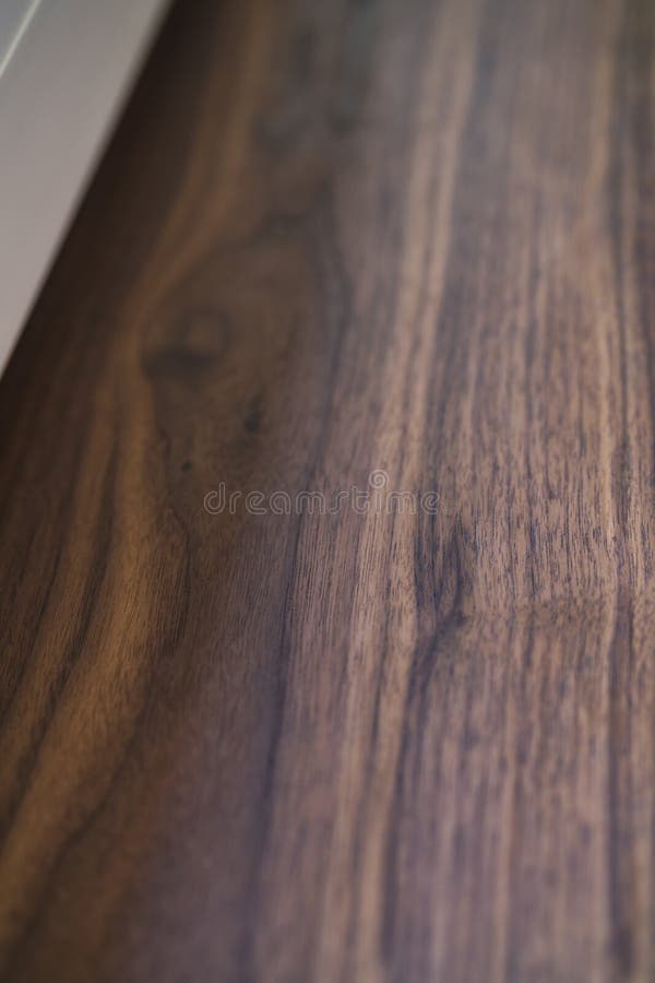 Closeup Shot of Black Walnut Window Sill Stock Image - Image of ...