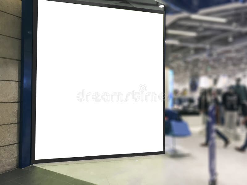 Closeup Shot of a Blank White Screen in the Airport - Perfect for Your ...