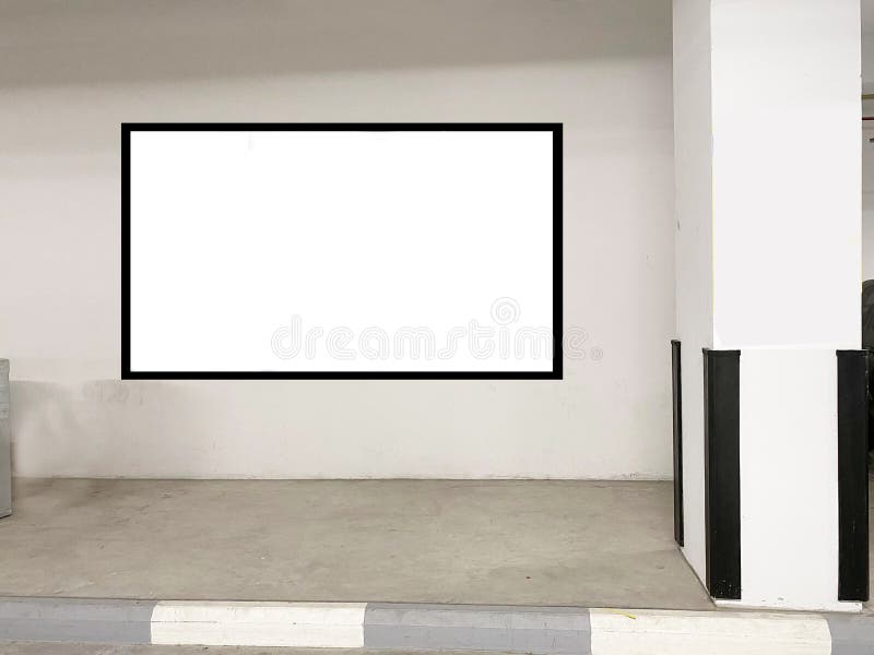 Closeup Shot of a Blank White Screen in the Office - Perfect for Your ...