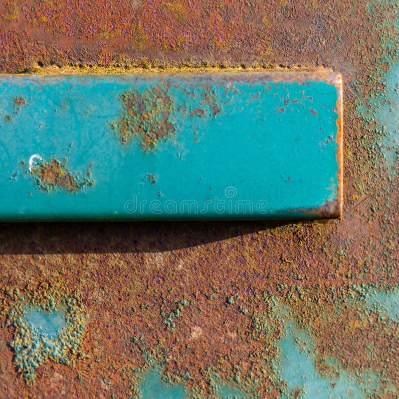 Closeup Shot of Blue Rusted Metal Texture Stock Photo - Image of grunge ...