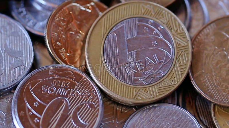 Closeup Shot of Brazil Symboloins Stack Stock Footage - Video of ...