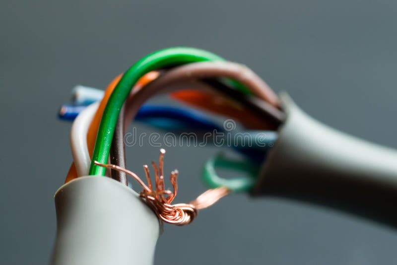 Broken Utp Ethernet Cable Stock Photos - Free & Royalty-Free Stock ...