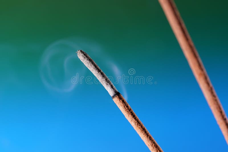 Closeup Shot of Burnt Aroma Stick Stock Image - Image of stick, texture ...