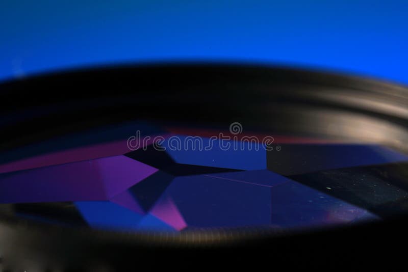 Closeup Shot of a Camera Lens with Interesting Patterns Stock Image ...