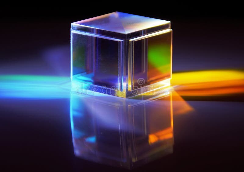 Reflective Square Cube Scattering Beam Stock Photos - Free & Royalty ...