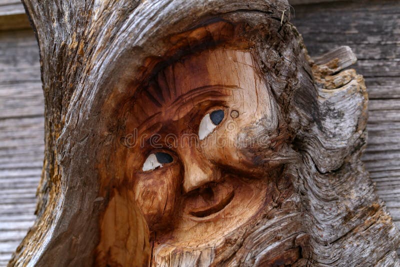 Dwarf Face Carved in the Rock Stock Photo - Image of mountains, fairy ...