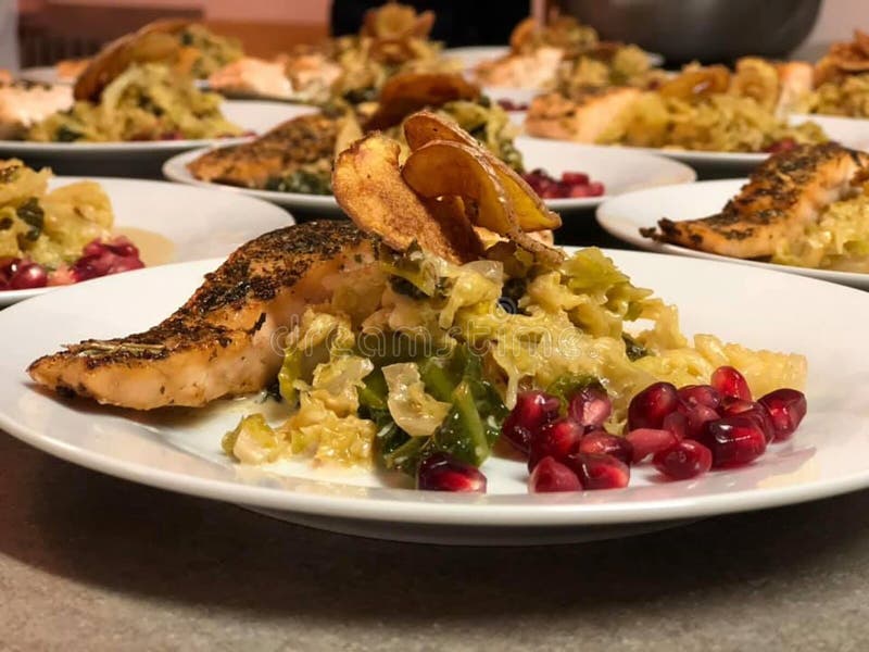 Fish Prepared for the Grill Stock Image - Image of cuisine, dinner ...