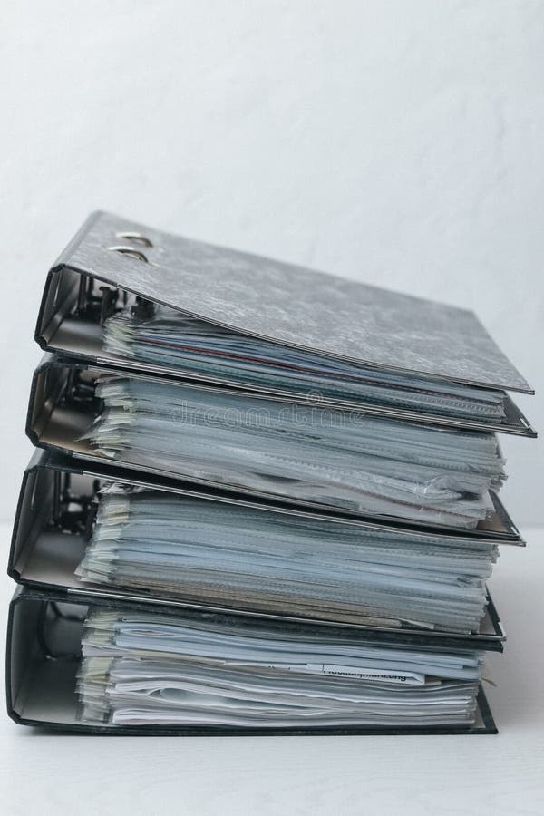 Four Folders stock photo. Image of files, advice, business - 16073982