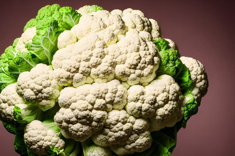 Closeup Shot of a Fresh Cauliflower Stock Photo - Image of agriculture ...