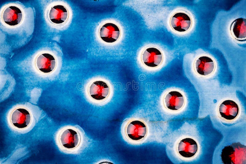 Closeup Shot of Glazed Ceramics Texture Stock Image - Image of macro ...