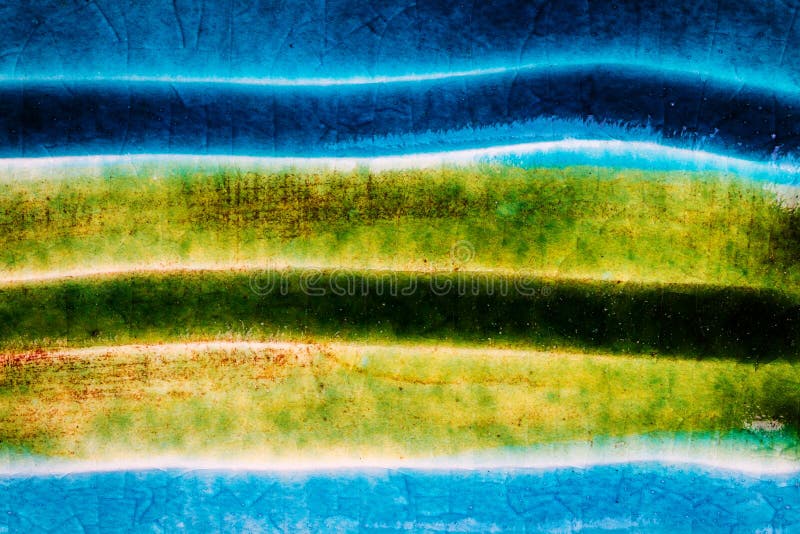 Closeup Shot of Glazed Ceramics Texture Stock Image - Image of detail ...