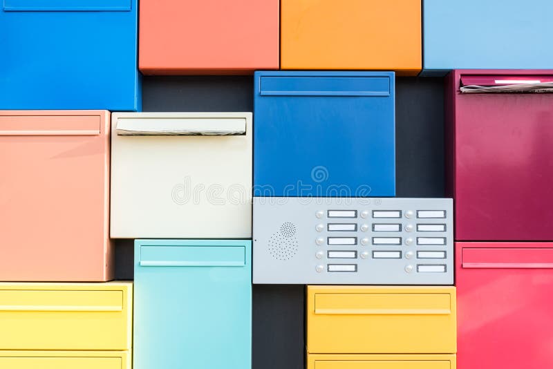 282 Colorful Mailboxes Stock Photos - Free & Royalty-Free Stock Photos ...