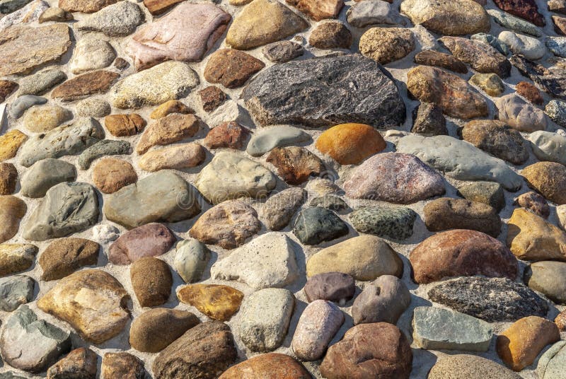 Closeup Shot of Many Multicolored Rocks and Pebbles Next To Each Other ...