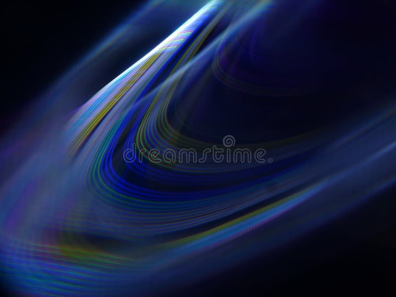 Closeup Shot of Movements of Light, Smooth Light Art, Visual Space ...