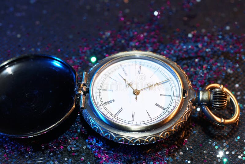 Closeup Shot of a Pocket Watch Stock Photo - Image of closeup, metal ...