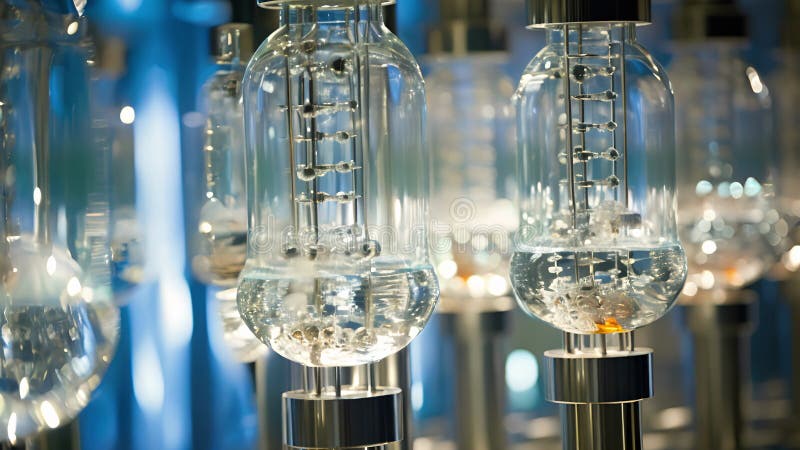 Closeup Shot of the Rectification Columns, Part of Stock Video - Video ...