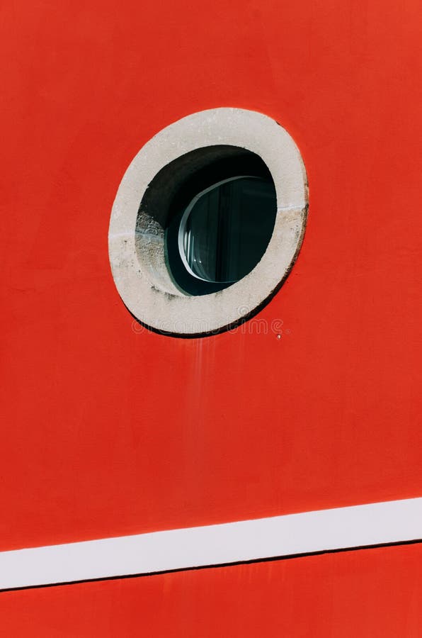 Round boat window stock photo. Image of hull, maritime - 3737268