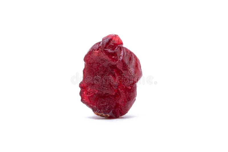Closeup Shot of a Red Raisin Isolated on a White Background Stock Photo ...