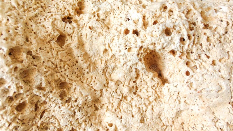 Closeup Shot of the Rough Surface of a Stone, Texture of a Yellow ...