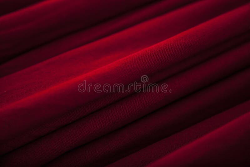 Closeup Shot of Scarlet Wool Cloth Stock Photo - Image of bright ...