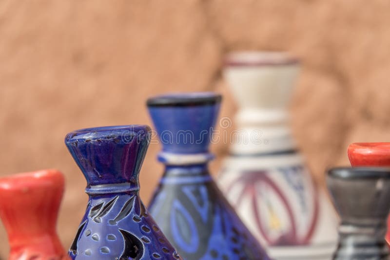 Closeup Shot of Several Objects Decorated with Multiple Colors and ...