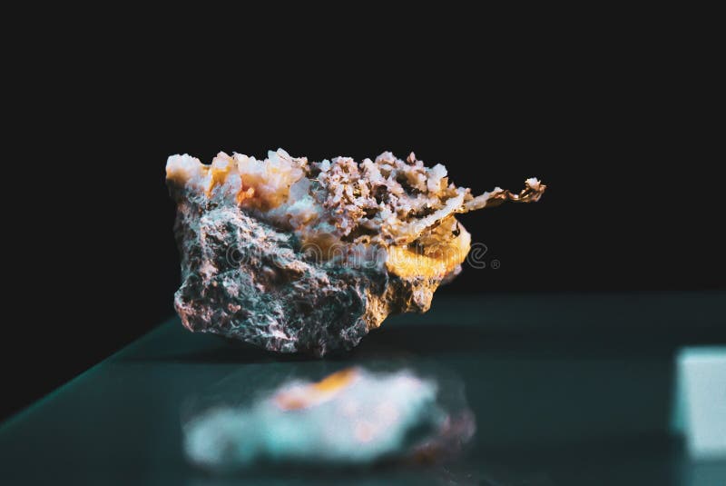 Closeup Shot of the Shiny and Beautiful White Crystal Rocks Stock Photo ...