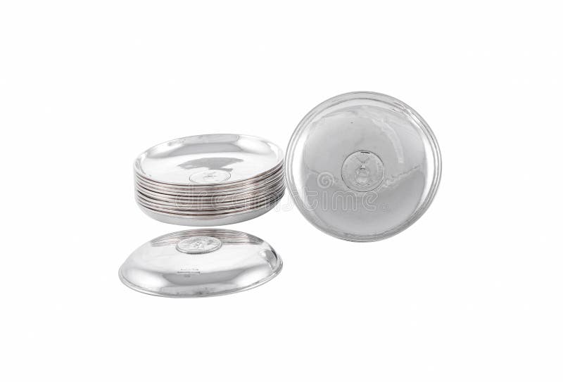 Closeup Shot of Silver Kitchen Utensils Isolated on a White Background ...