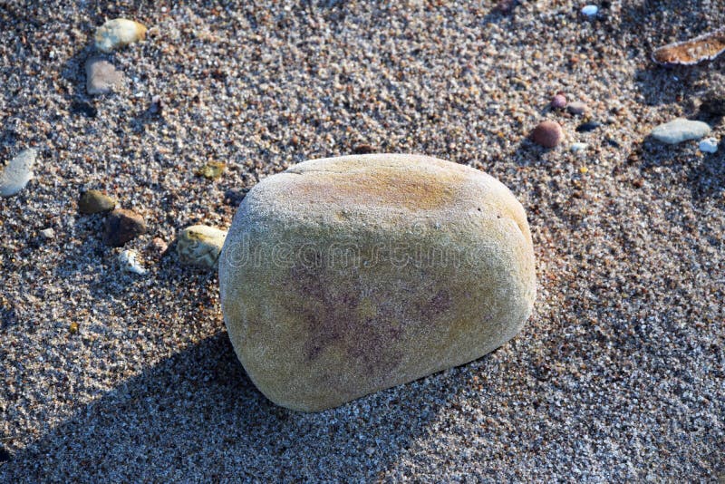 Single big pebble stock photo. Image of detail, rock - 26918574
