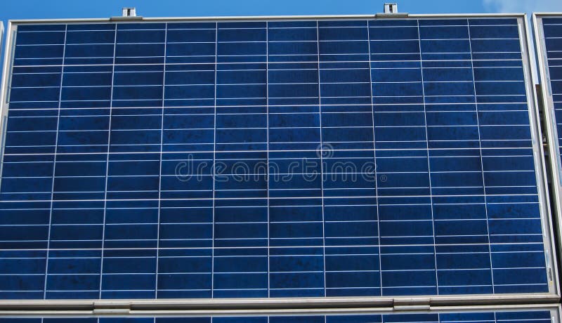 Closeup Shot of Solar Panels Stock Photo - Image of energy, panel ...