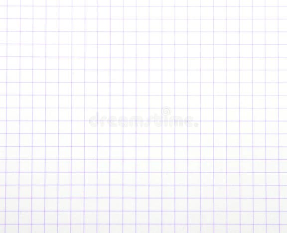 Closeup Shot of a Squared Notebook Page Stock Photo - Image of abstract ...